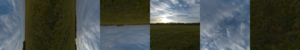 DirectX CubeMap DDS形式の作り方: 雑記とことこ