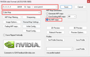 DirectX CubeMap DDS形式の作り方: 雑記とことこ