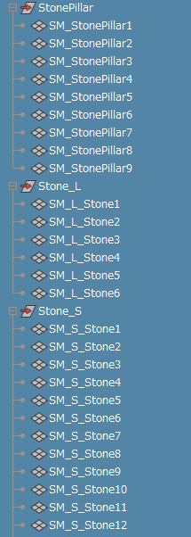 UE5.5 Instanced Static Mesh【MAYA Instance】: 雑記とことこ
