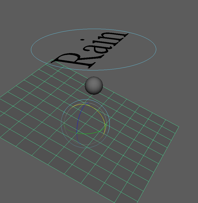 MAYA 雨と飛沫 Rain Tool: 雑記とことこ