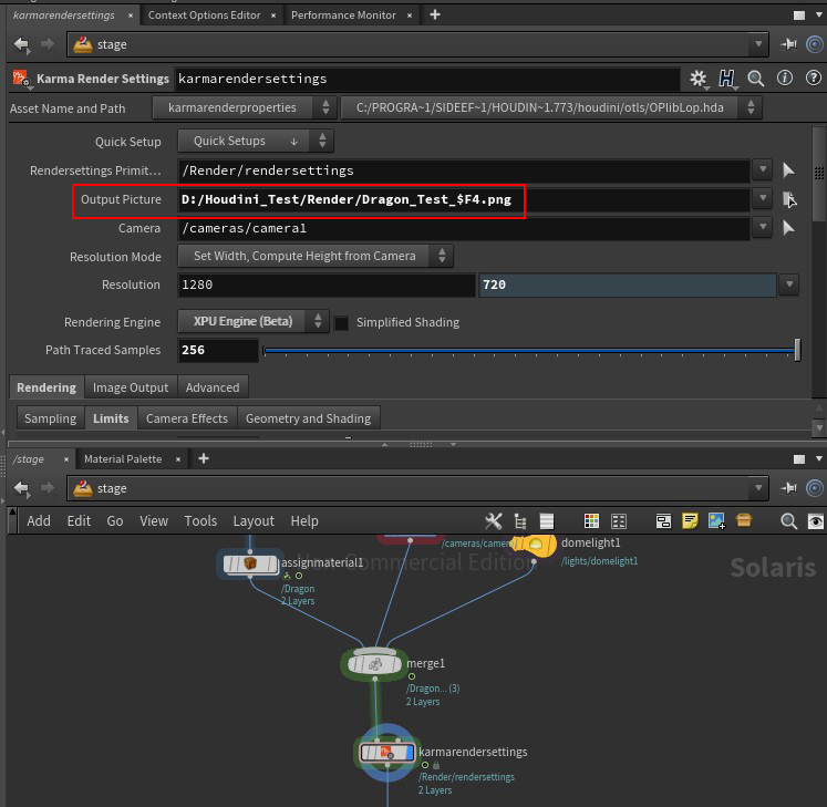 Houdini Solaris USDとMaterialX: 雑記とことこ